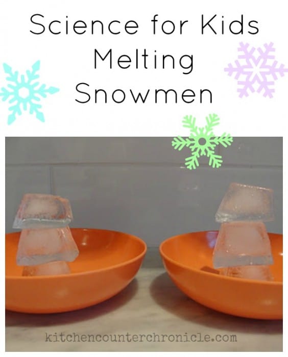 Science for Kids: Smiley and Melty Snowman