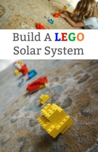 Build a Lego Solar System Science for kids
