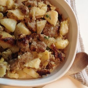 Breakfast or Dinner: Sausage and Potato Hash