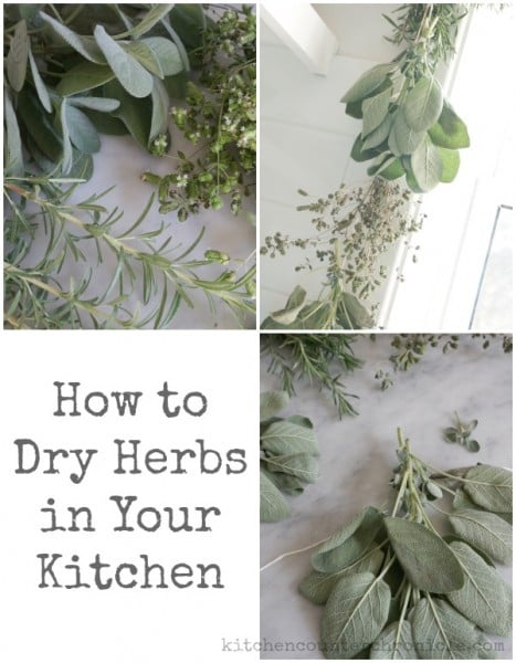 How to Dry Herbs in Your Kitchen