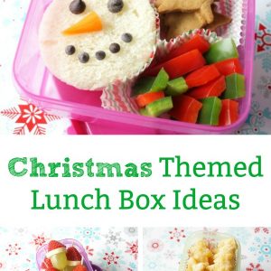 Simple Christmas Themed Lunch Ideas to Make for Kids
