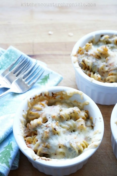 Three Cheese Baked Pasta Recipe