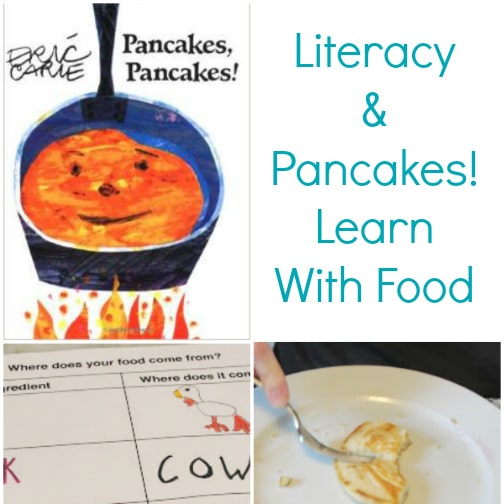 Easy Pancake Recipe and Pancake Activity