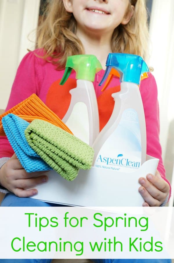 Tips for Spring Cleaning with Kids