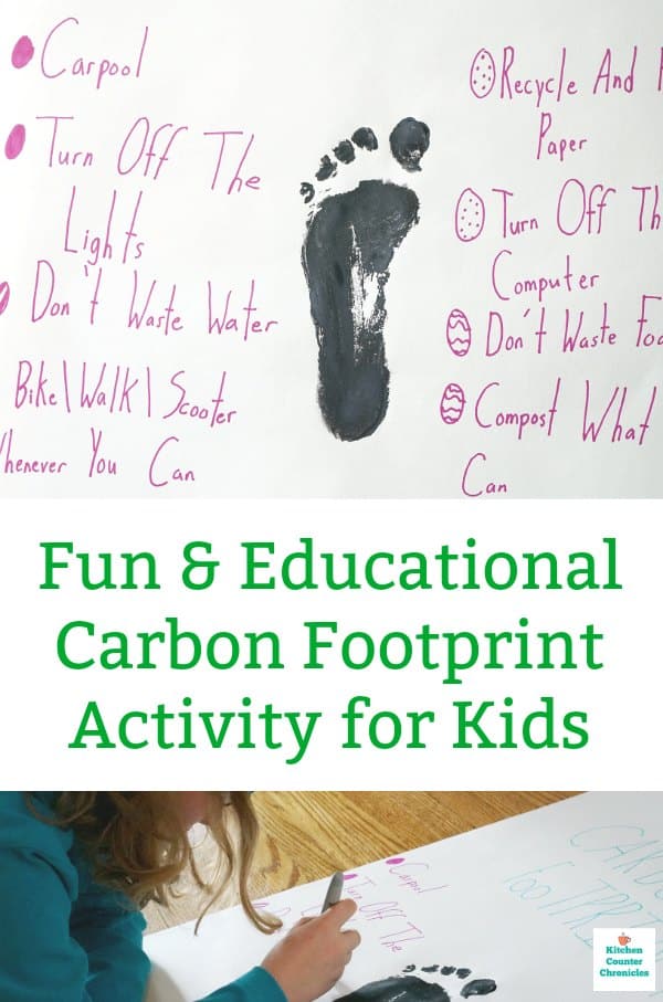 What is A Carbon Footprint? A Carbon Footprint Activity for Kids
