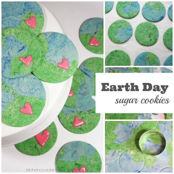 How to Make Planet Earth Cookies for Earth Day