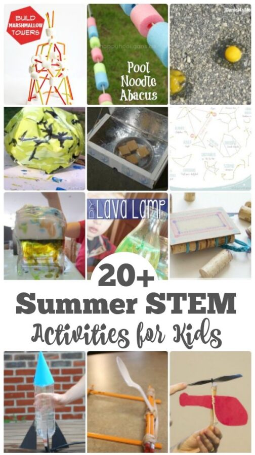 20+ Awesome Summer STEM Activities for Kids