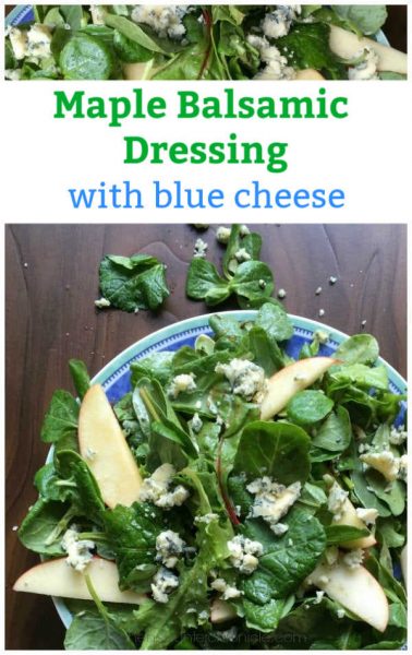 Easy Maple Balsamic Dressing Recipe