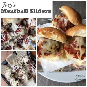 Joey's Meatball Sliders
