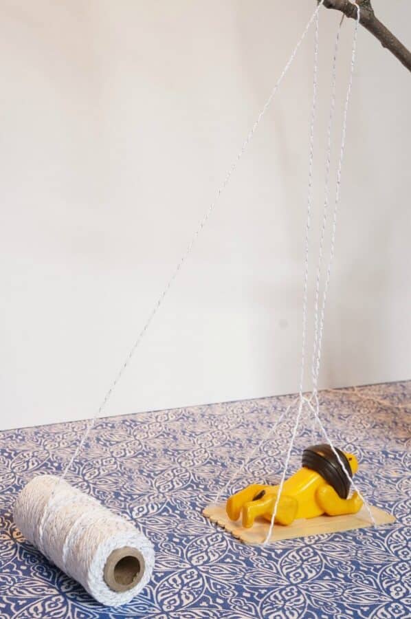 Simple Machines Challenge for Kids - 3 Ways to Move a Lion