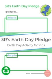 Celebrate Earth Day by Making a 3R's Earth Day Pledge