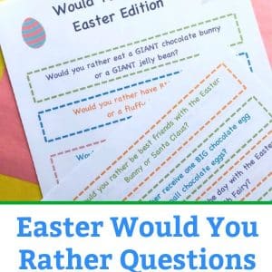 Funny Would You Rather Easter Edition for Kids