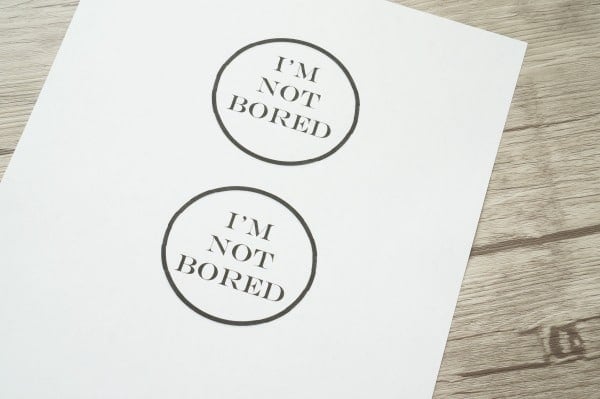 I'm Bored Jar Activities for Tweens - Free Printable