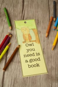 Make an Owl Bookmark - Free Printable