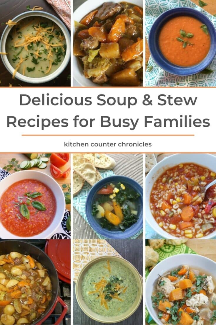 Delicious Family Friendly Soup and Stew Recipes