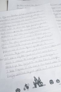 Printable Halloween Story Writing Prompts for Kids