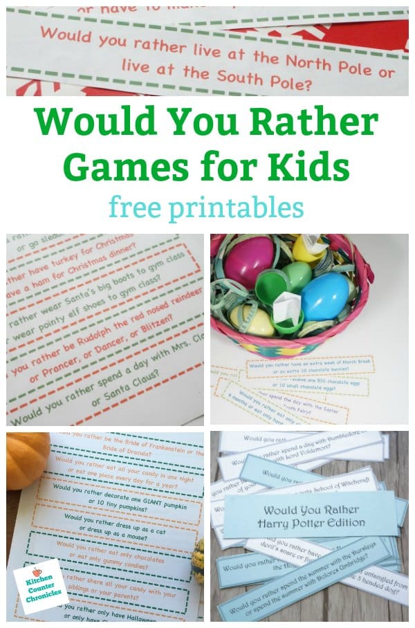 Fun Would You Rather for Kids