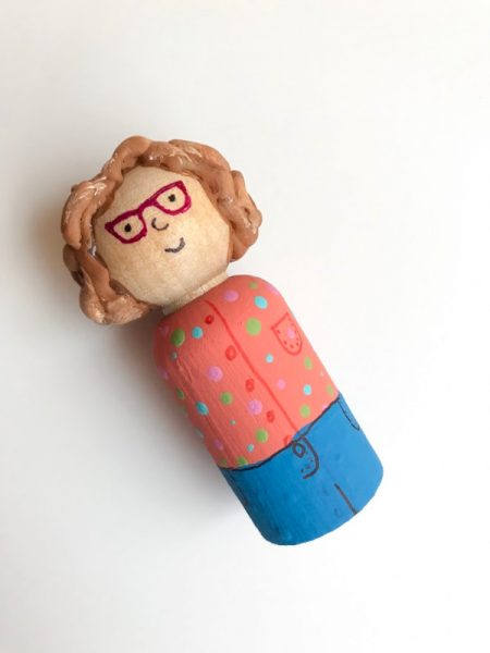 DIY How to Make Peg Doll People Personalized