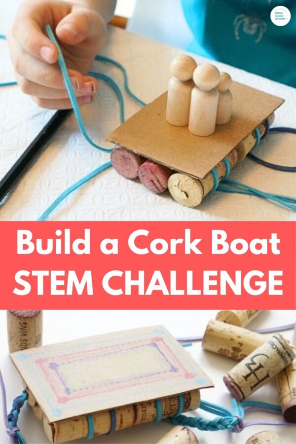 Cork Raft Challenge for Kids