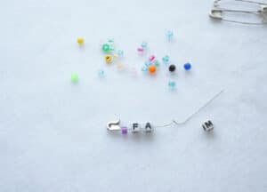 How to Make Friendship Pins with Letter Beads!