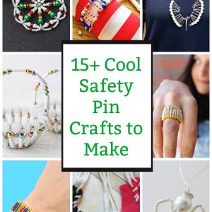 15+ Cool Safety Pin Crafts You Can Make