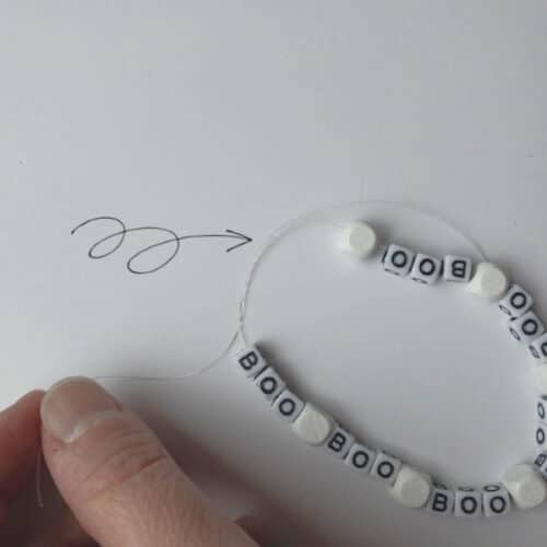 Halloween Friendship Bracelet - Halloween Craft for Tweens