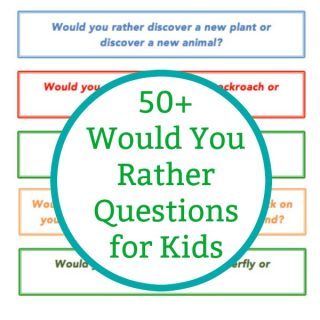 Fun Would You Rather Questions for Kids