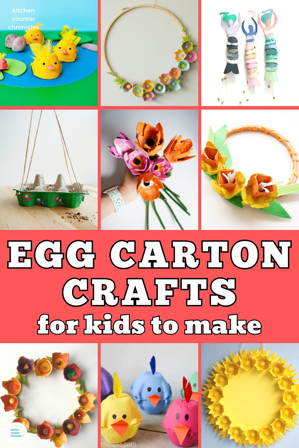 Creative Egg Carton Crafts to Make at Home