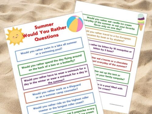Summer Would You Rather Questions For Kids summer-would-you-rather-questions-for-kids