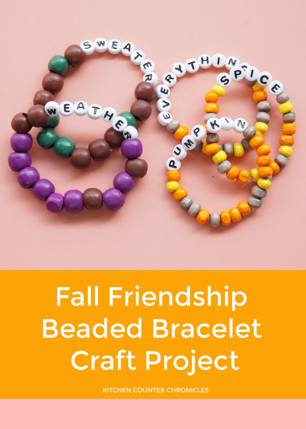 Simple Fall DIY - Fall Friendship Bracelets
