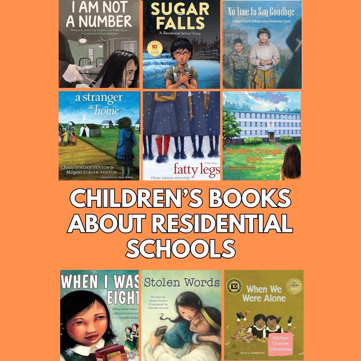 15 Children's Books About Residential Schools