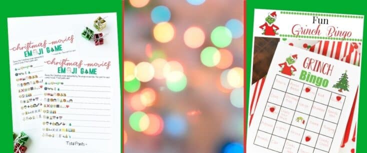 20+ Free Printable Christmas Games for the Whole Family