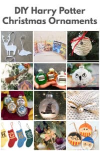 Magical DIY Harry Potter Christmas Ornaments