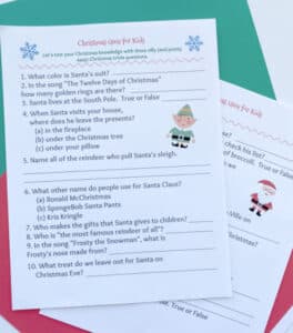 Christmas Word Games - Merry Christmas Word Scramble Game