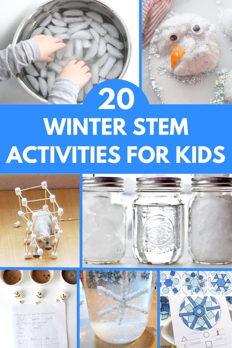 20+ Winter STEM Activities for Kids - Hands On Science