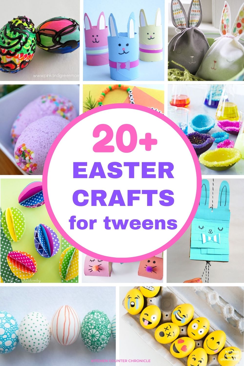 20+ Fun Easter Crafts for Tweens and Teens to Make