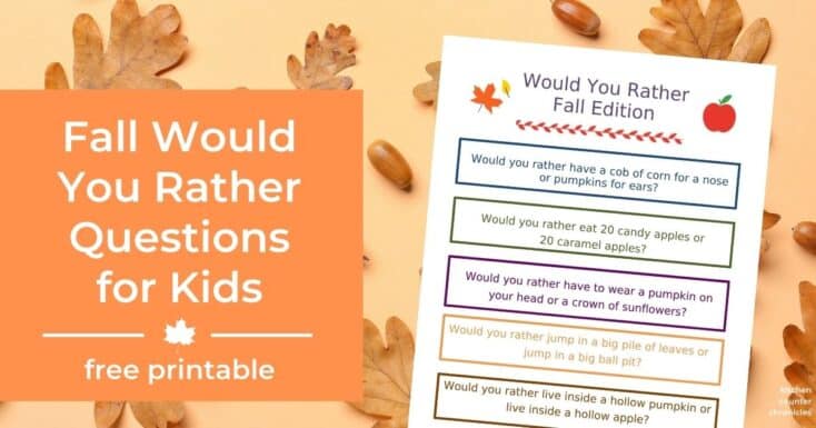 Printable Fall Word Games for Kids