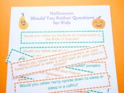 Silly and Spooky Would You Rather Halloween Questions for Kids