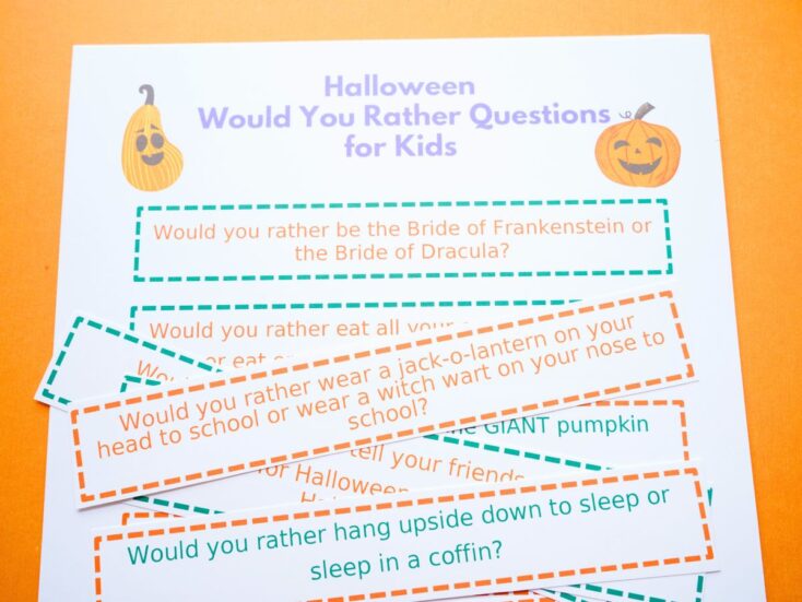 Silly and Spooky Would You Rather Halloween Questions for Kids