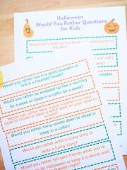 Silly and Spooky Would You Rather Halloween Questions for Kids