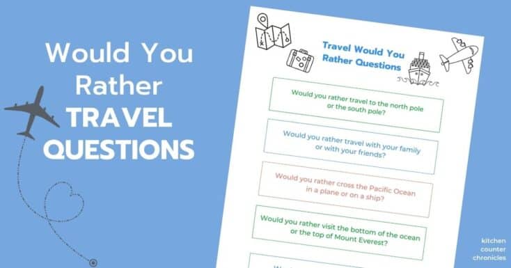 100+ Fun Would You Rather Questions for Kids & Printables