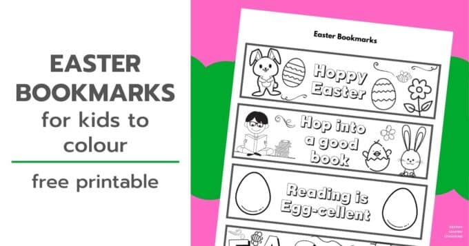 50+ Printable Bookmarks to Color