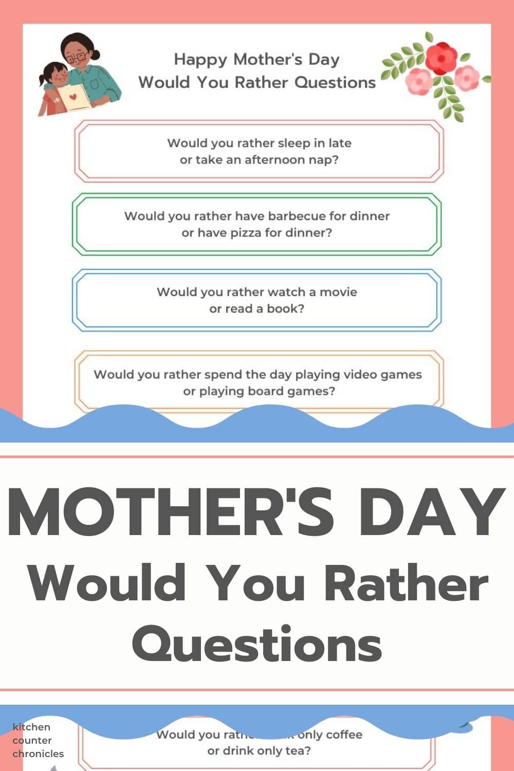Fun Mother s Day Would You Rather Questions Fun Mother s Day Would You Rather Questions