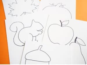 Fall Zentangle Patterns and Fall Zentangle Templates