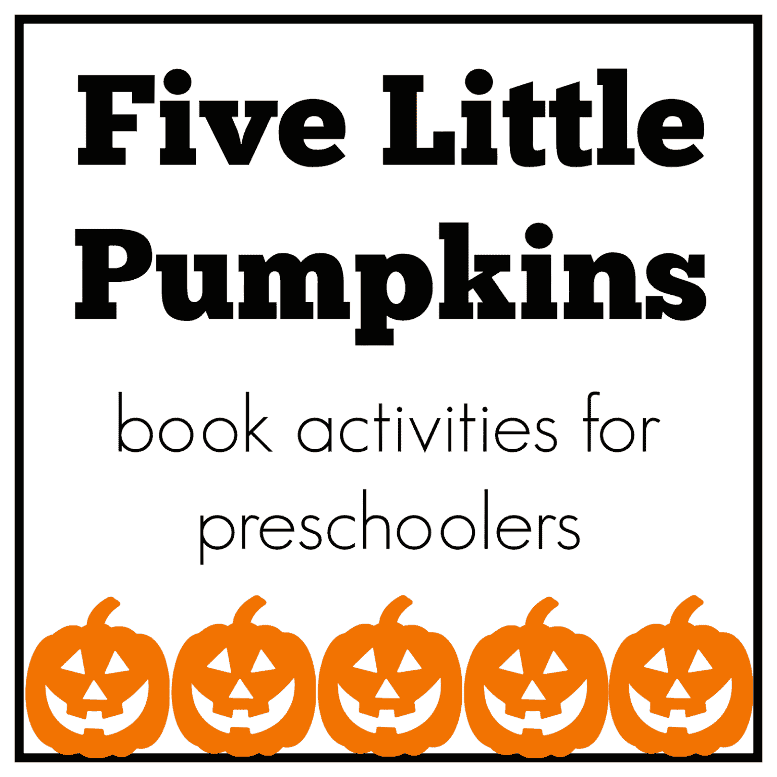 Halloween Books and Activities For Kids