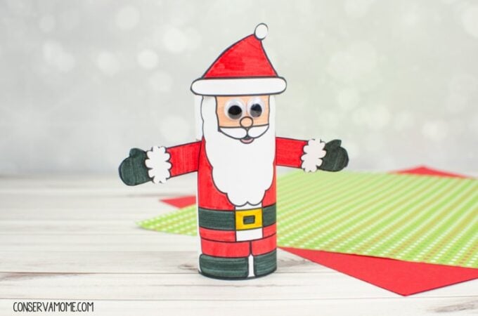 40+ Easy Santa Crafts for Kids