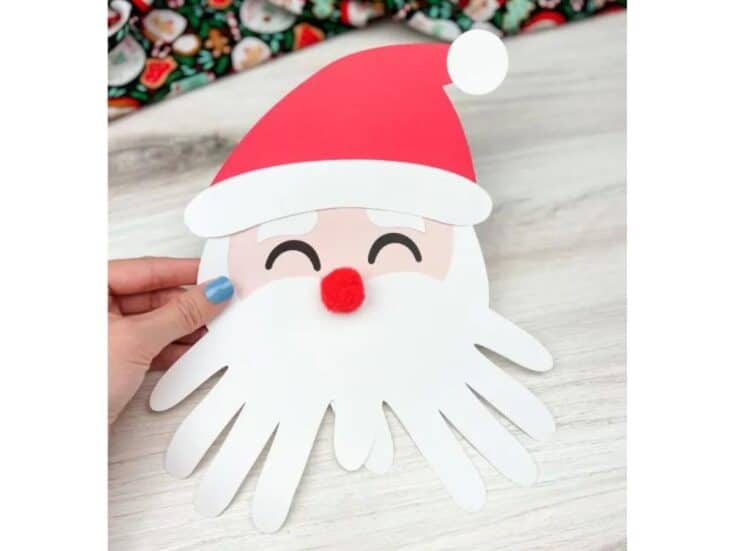40+ Easy Santa Crafts for Kids