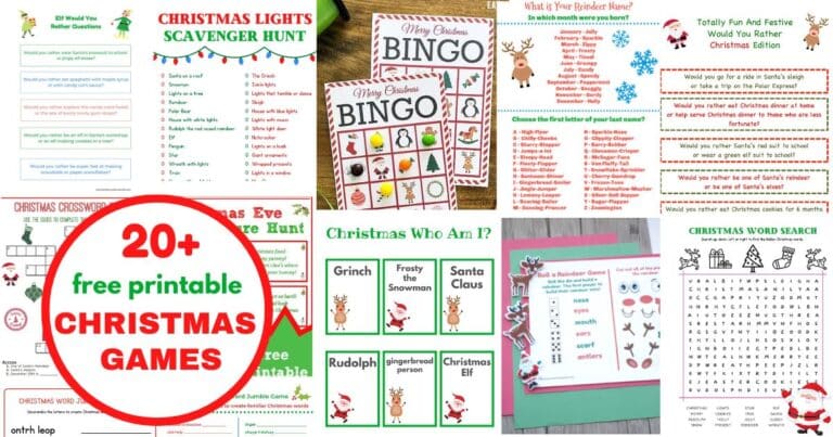 Fun Grinch Bingo Printable Game