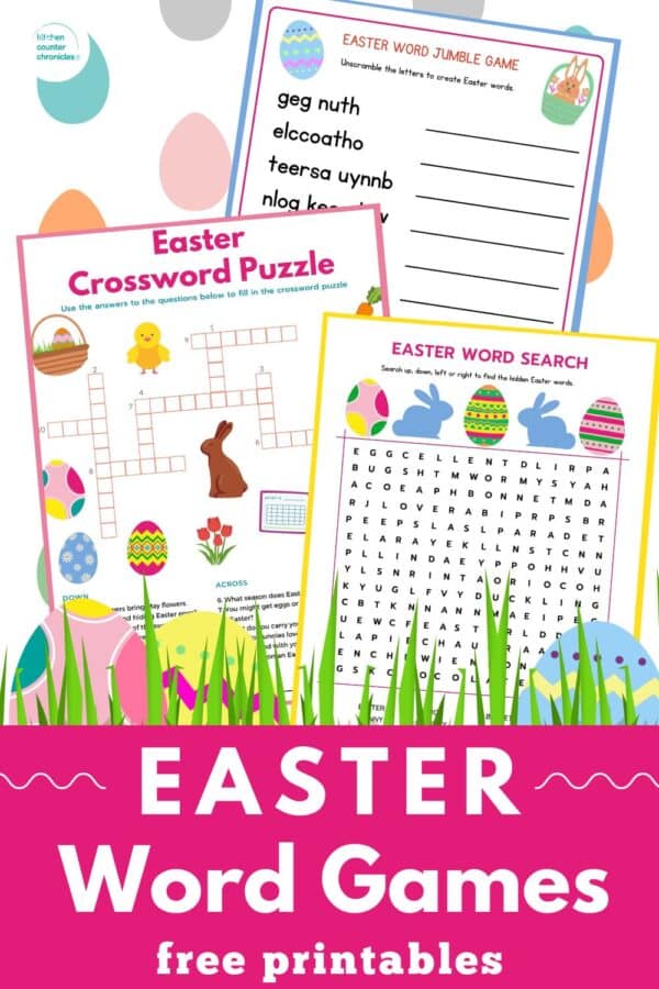 Printable Easter Games for Kids