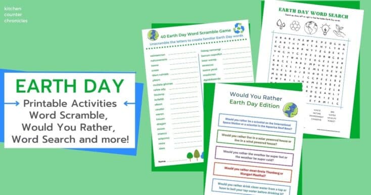 Earth Day Activity - Earth Day Crossword Puzzle